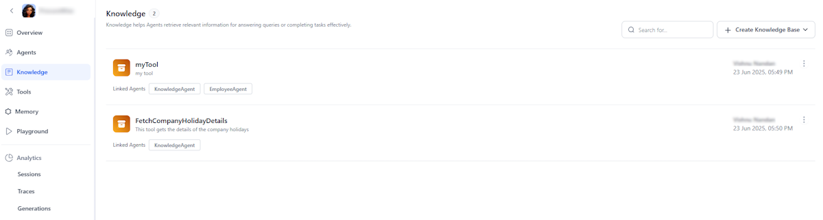 Agentic App Interface - Kore ai Docs