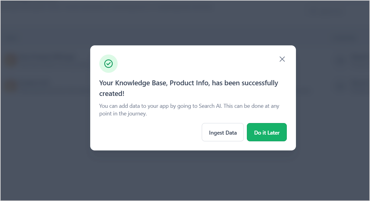 Manage Knowledge Tools - Kore ai Docs