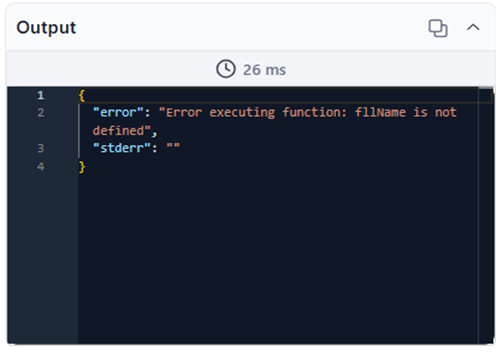 Function Node - Kore ai Docs