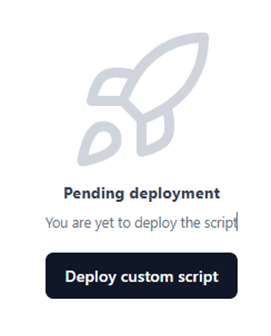 Deploy and Manage Scripts - Kore ai Docs