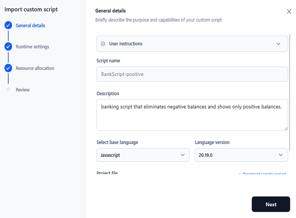 Deploy and Manage Scripts - Kore ai Docs