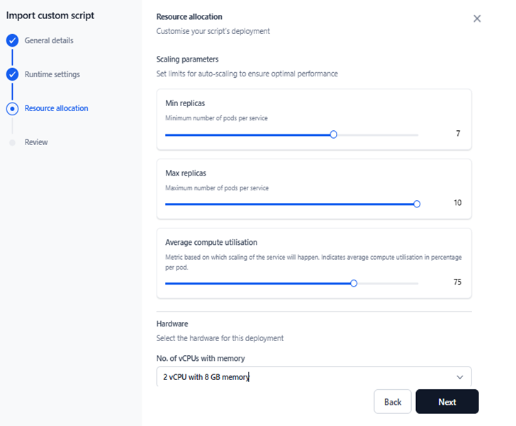 Deploy and Manage Scripts - Kore ai Docs