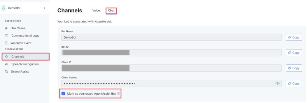 Add Multiple Bots – Agent Assist