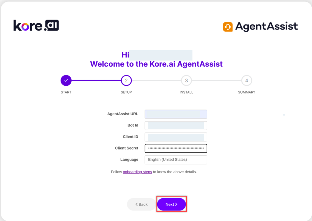 Set up AgentAssist for Genesys – Agent Assist
