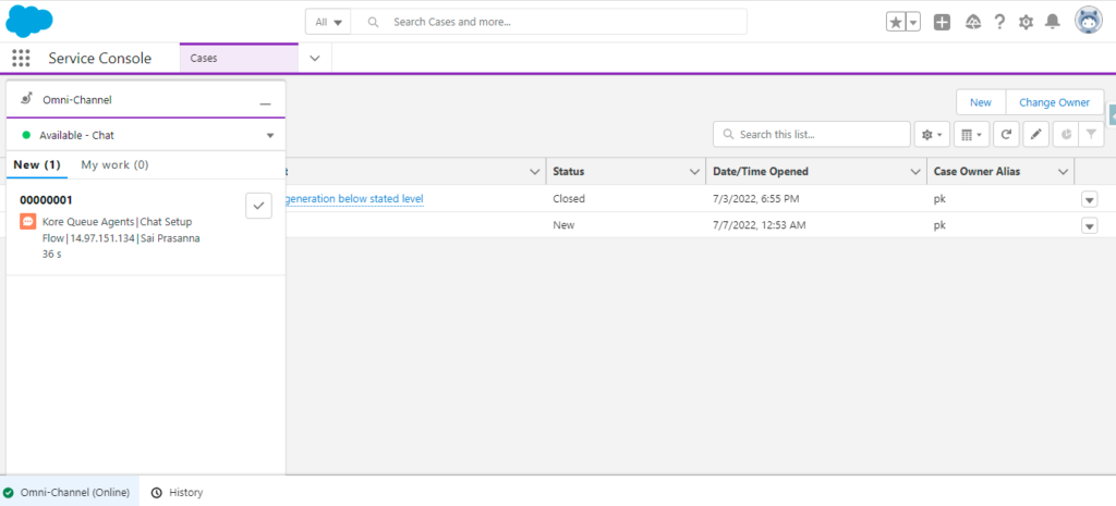 Salesforce Legacy Chat – Agent Assist