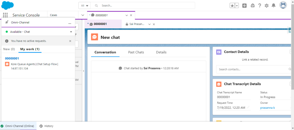 Salesforce Legacy Chat – Agent Assist