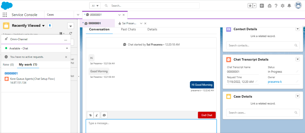 Salesforce Legacy Chat – Agent Assist
