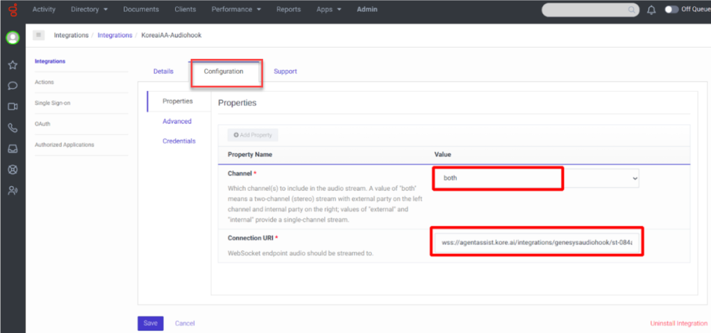 AgentAssist Voice Integration with Salesforce Genesys CTI – Agent Assist