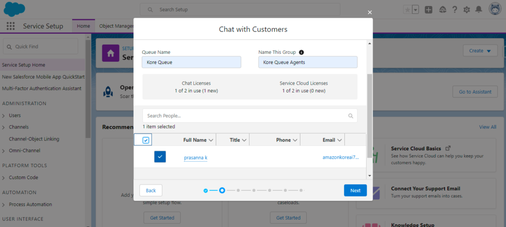 Salesforce Legacy Chat – Agent Assist