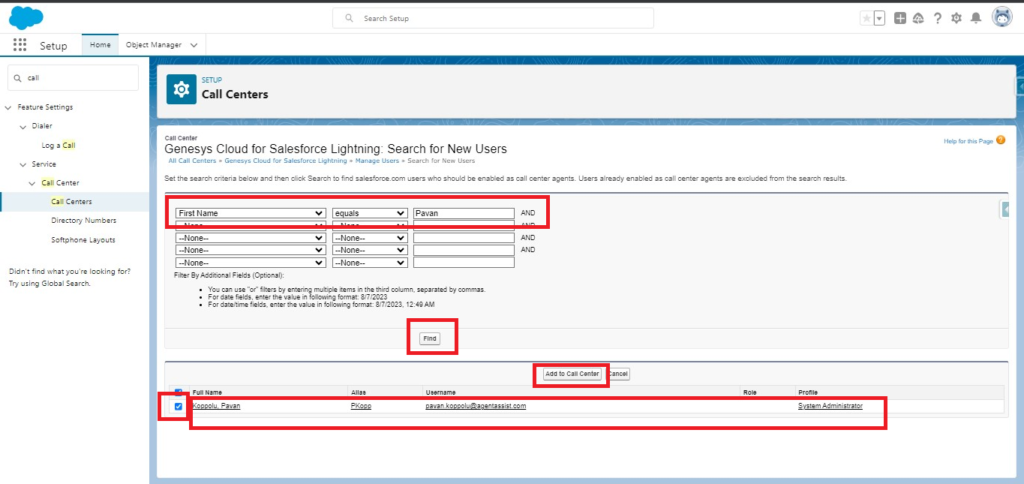 AgentAssist Voice Integration with Salesforce Genesys CTI – Agent Assist