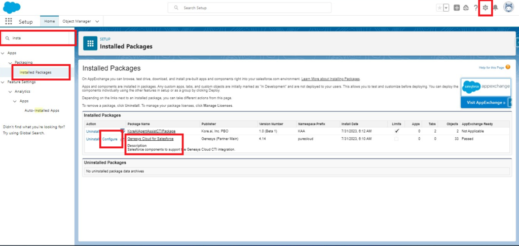 AgentAssist Voice Integration with Salesforce Genesys CTI – Agent Assist
