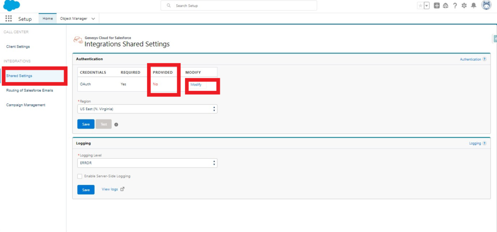 AgentAssist Voice Integration with Salesforce Genesys CTI – Agent Assist