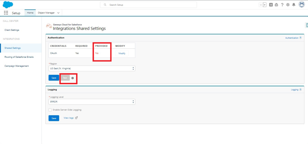 AgentAssist Voice Integration with Salesforce Genesys CTI – Agent Assist
