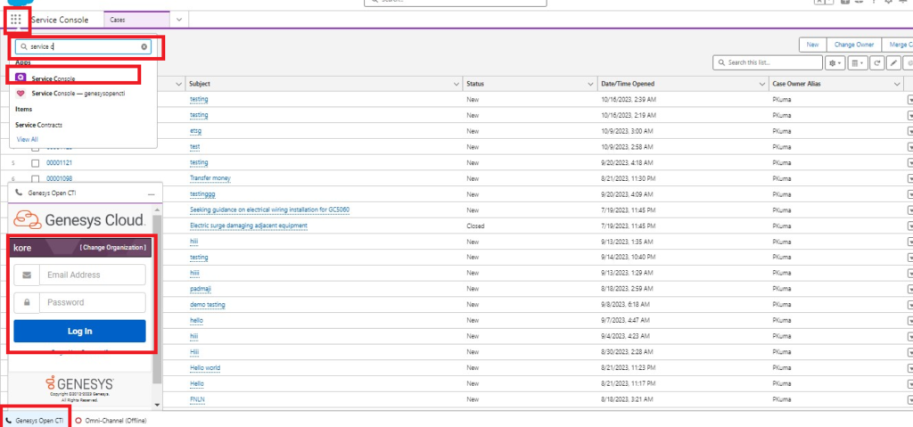 AgentAssist Voice Integration with Salesforce Genesys CTI – Agent Assist