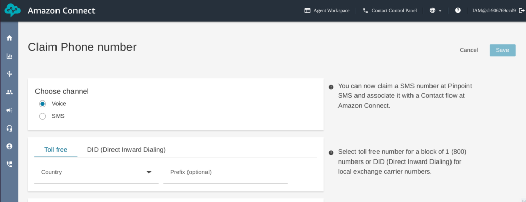 Amazon Connect with AgentAssist Voice with CCP – Agent Assist
