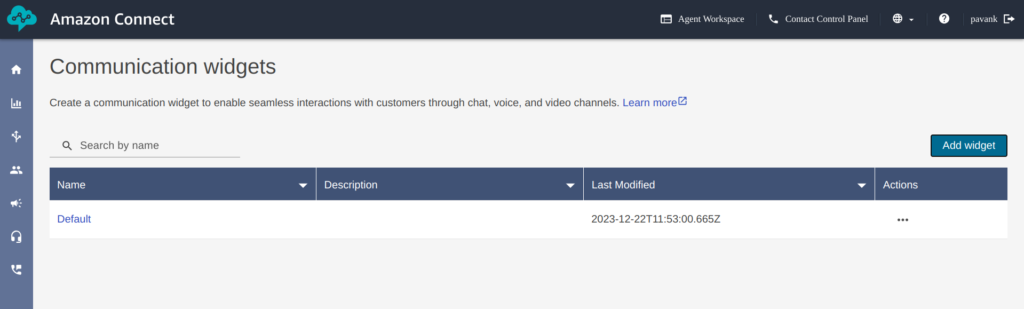 Amazon Connect with AgentAssist Chat Using Custom Contact Control Panel – Agent Assist