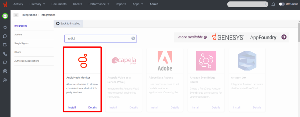 Agent AI Integration with Genesys Cloud CX – Agent Assist