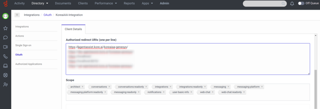 Agent AI Integration with Genesys Cloud CX – Agent Assist