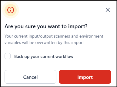 Import Workflow as a Version - Kore ai Docs