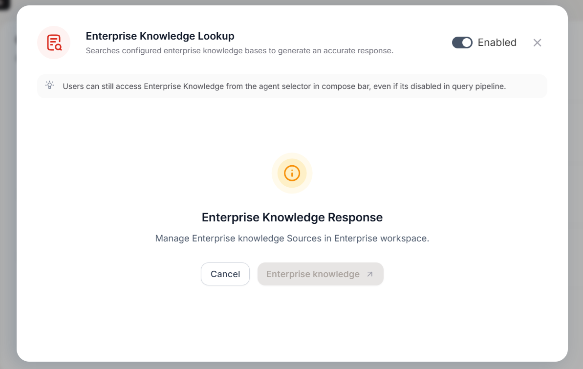 Orchestration Settings - Kore ai Docs
