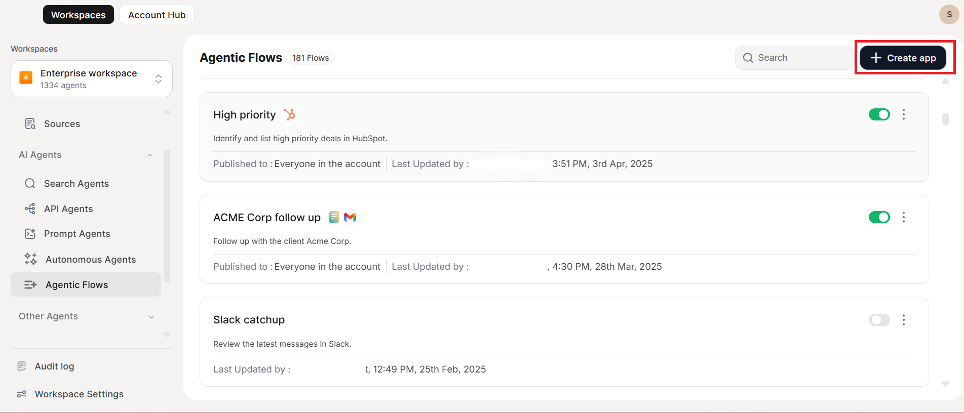 Agentic Flows - Kore ai Docs