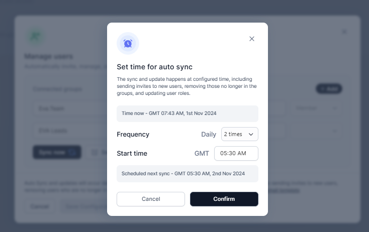 User Enrollments - Kore ai Docs