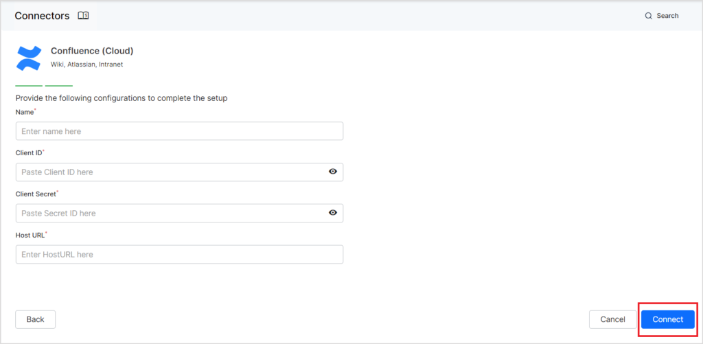 Confluence Cloud Connector – SearchAssist