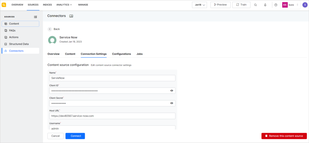 Introduction to Connectors – SearchAssist