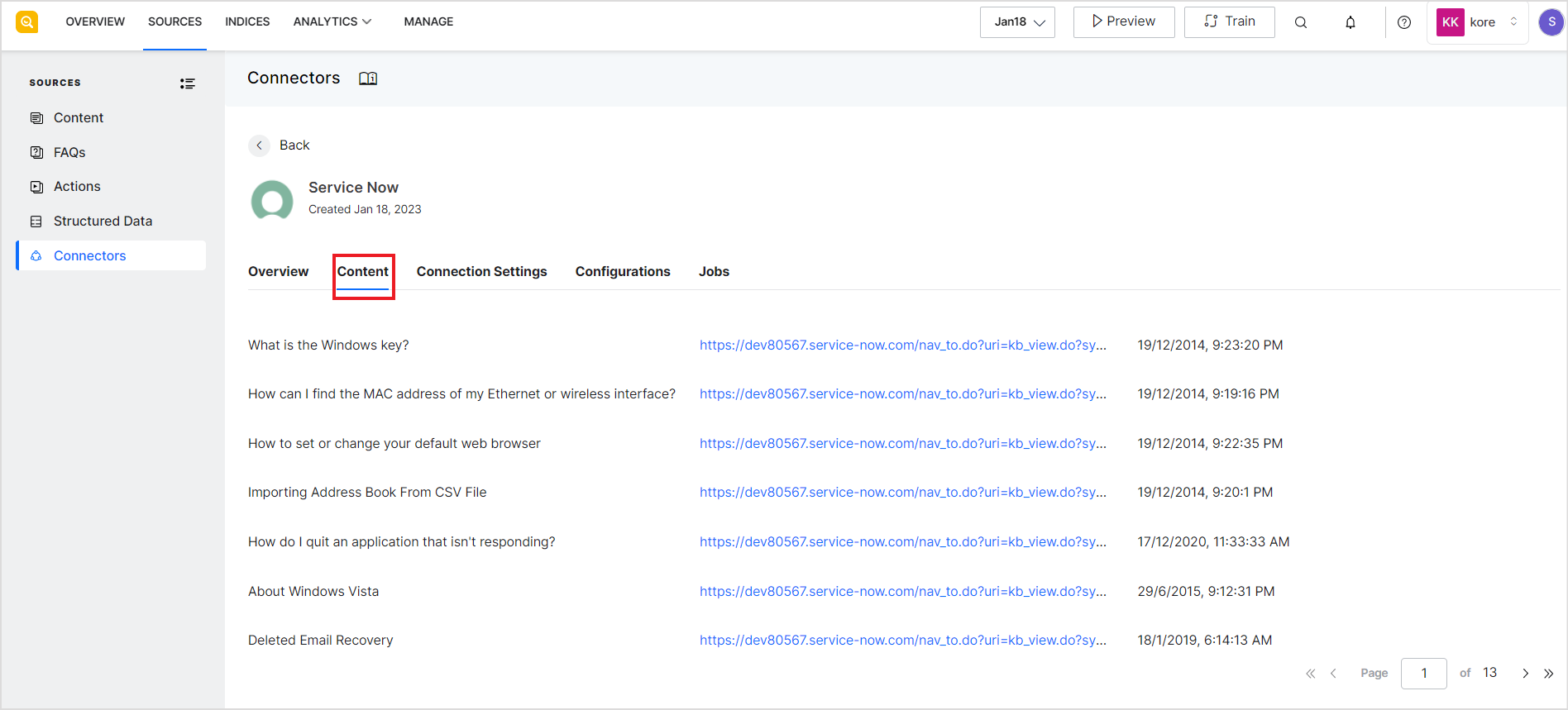 Introduction to Connectors – SearchAssist