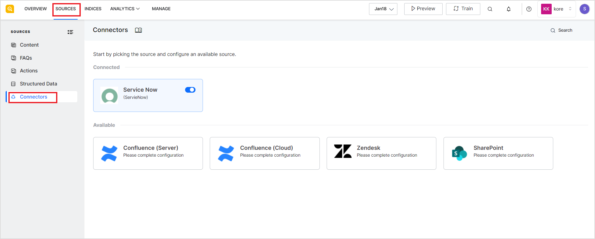 Introduction to Connectors – SearchAssist