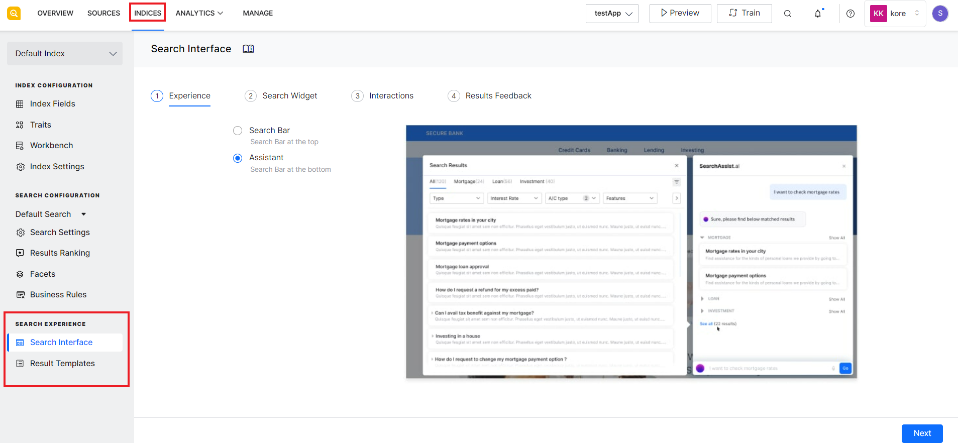 Build and Publish your first SearchAssist App – SearchAssist