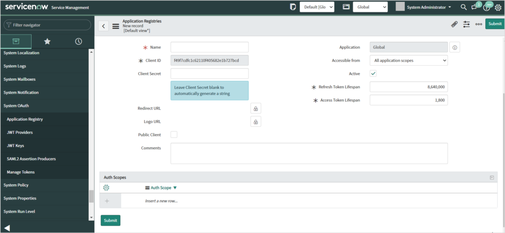 ServiceNow Connector – SearchAssist