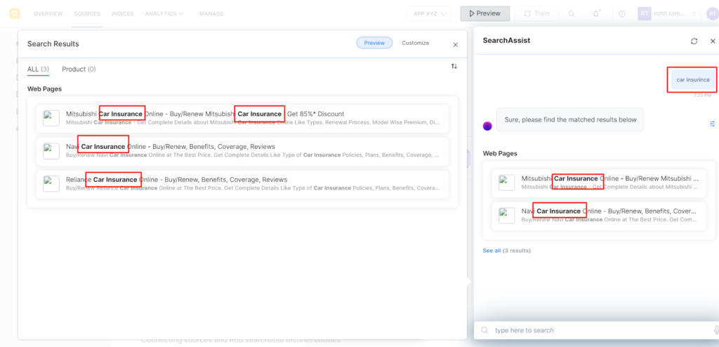 Spell Correction – SearchAssist