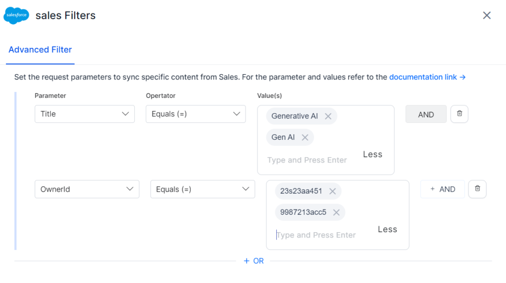 Salesforce Connector – SearchAssist