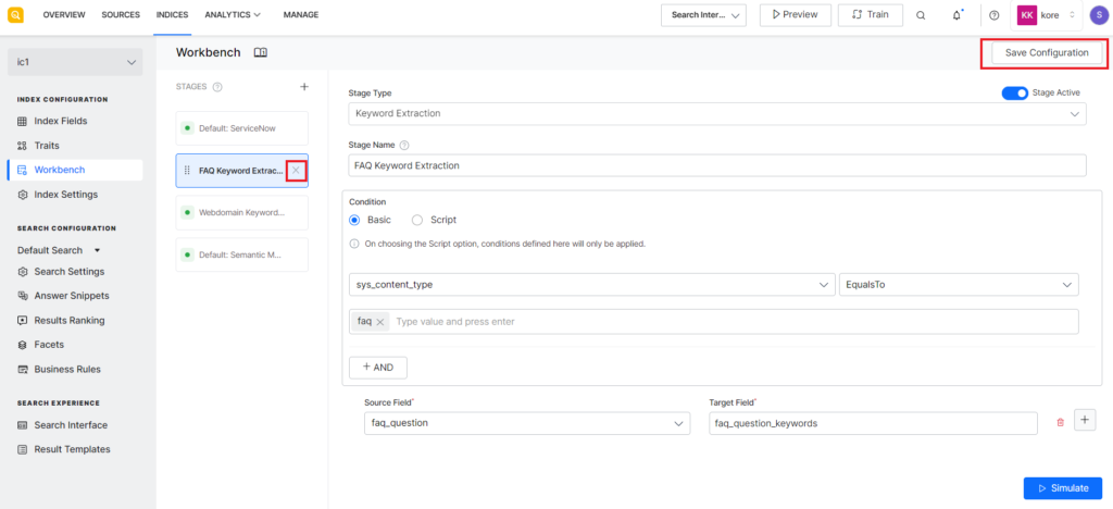 Introduction to Workbench – SearchAssist