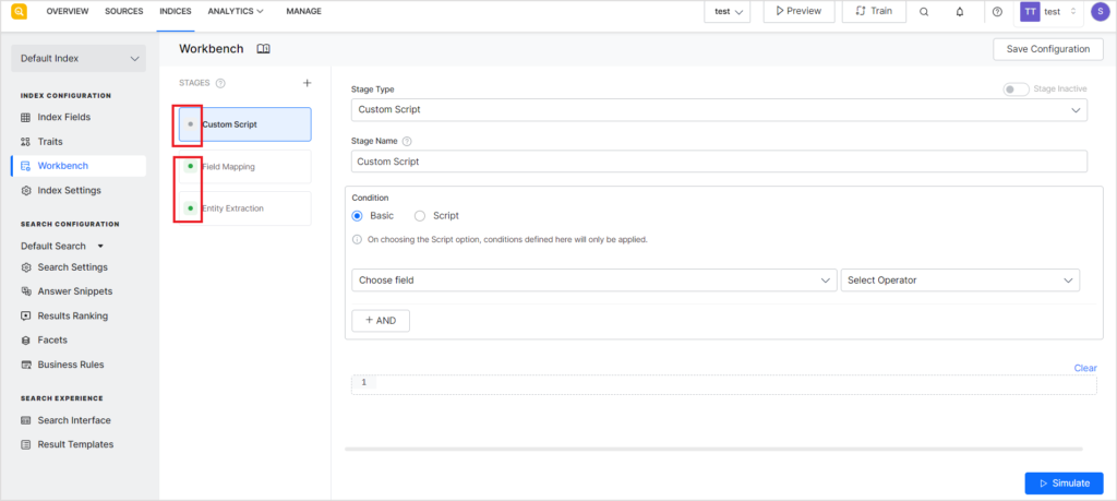 Introduction to Workbench – SearchAssist