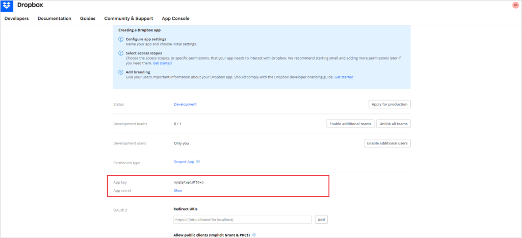 Dropbox Connector – SearchAssist