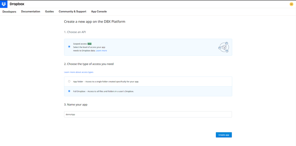 Dropbox Connector – SearchAssist