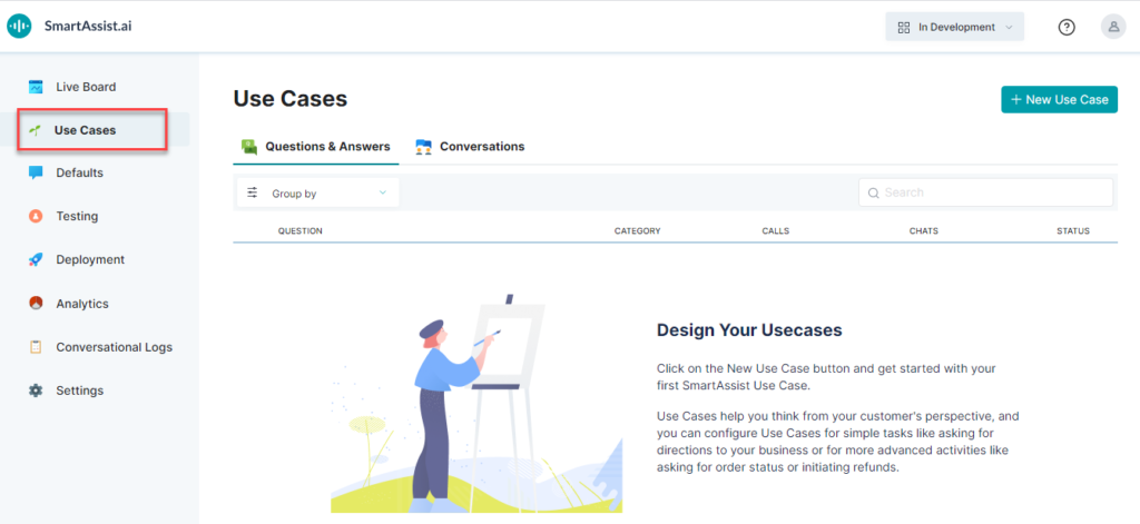 Use Cases – SmartAssist -v2