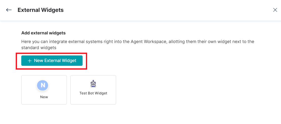 External Widgets – SmartAssist -v2