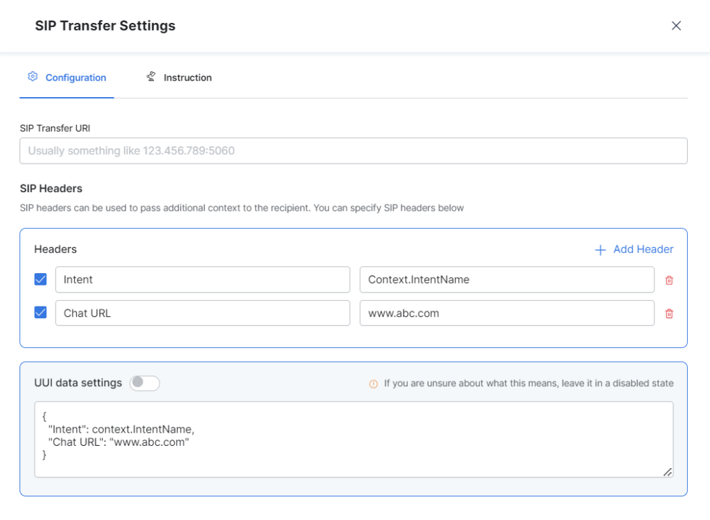 Agent Transfer – SmartAssist