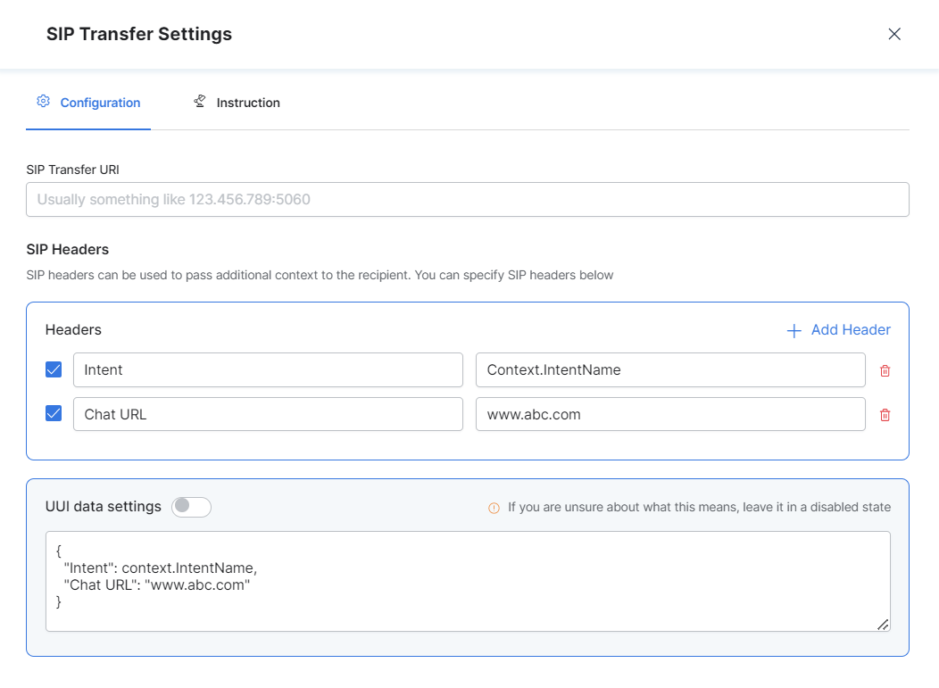 Agent Transfer – SmartAssist