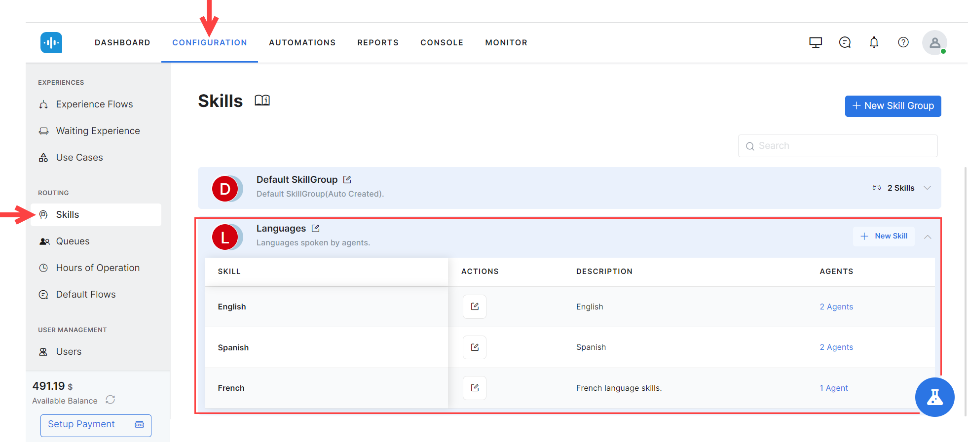 Skill Groups – SmartAssist