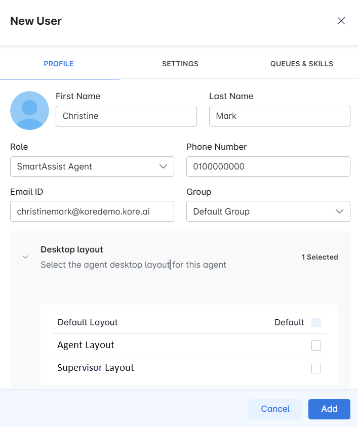Users – SmartAssist