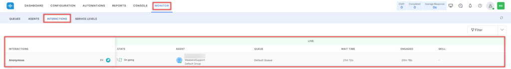 Interactions – SmartAssist