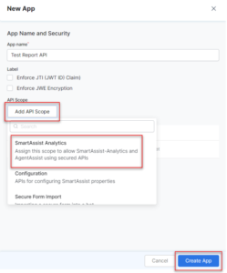 API Setup – SmartAssist