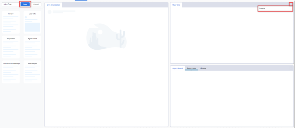 Manage Layout – SmartAssist