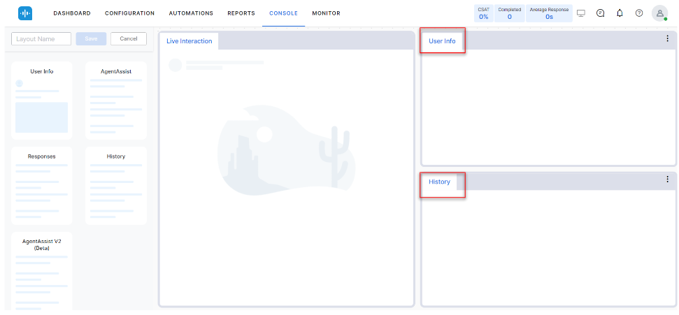 Manage Layout – SmartAssist
