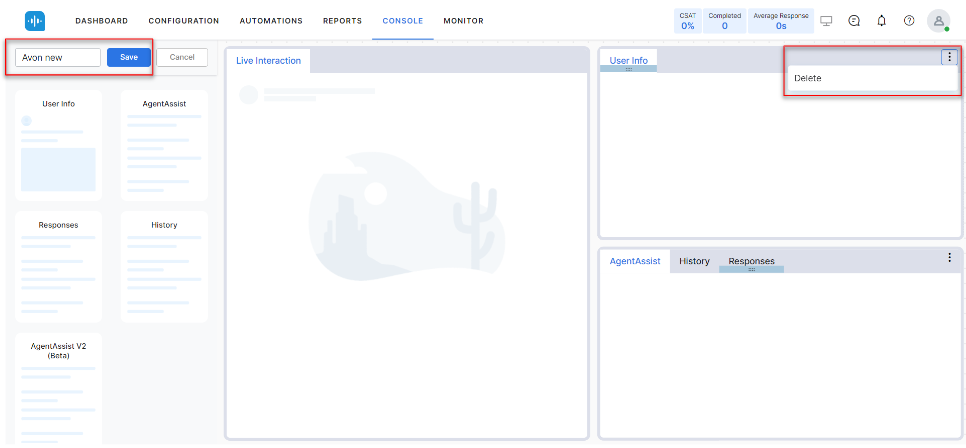 Manage Layout – SmartAssist