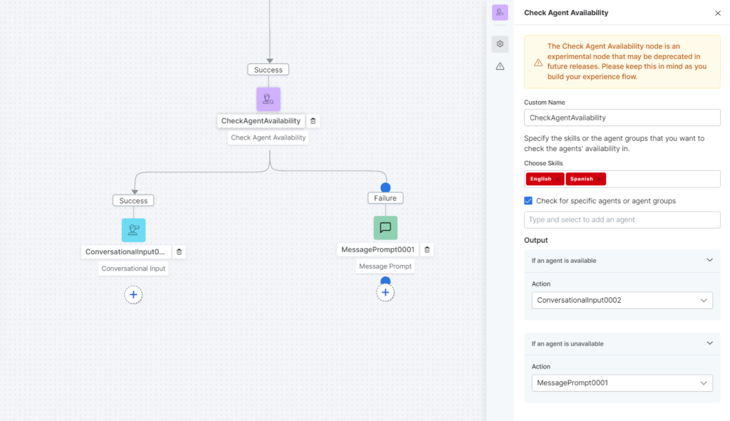 Check Agent Availability – SmartAssist